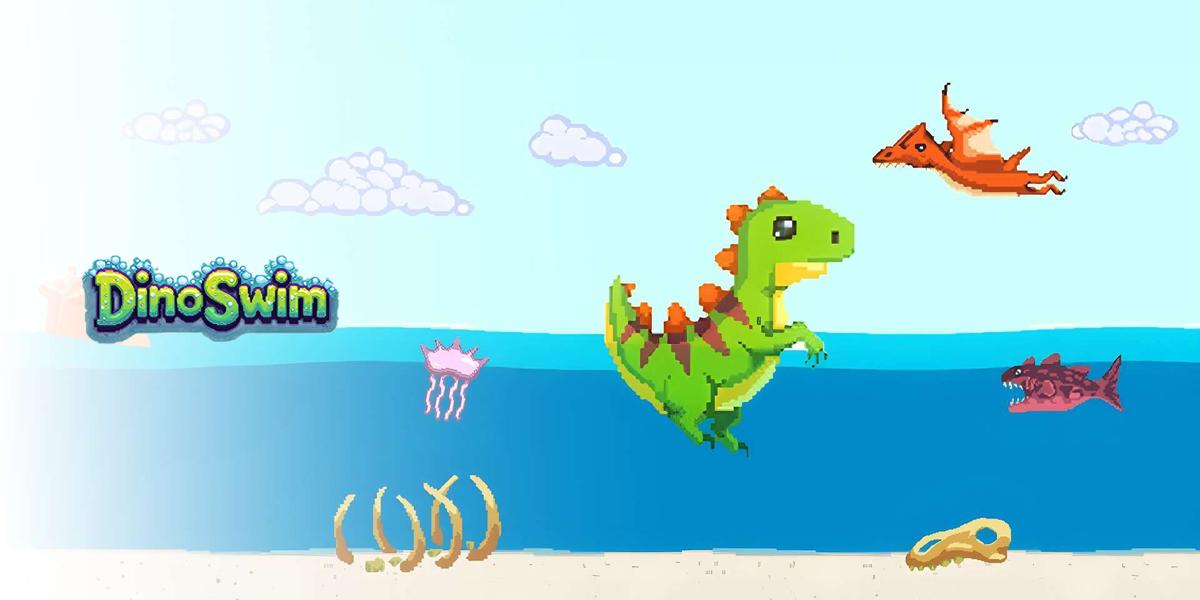 Play Dino Swim Online for Free on PC & Mobile | now.gg