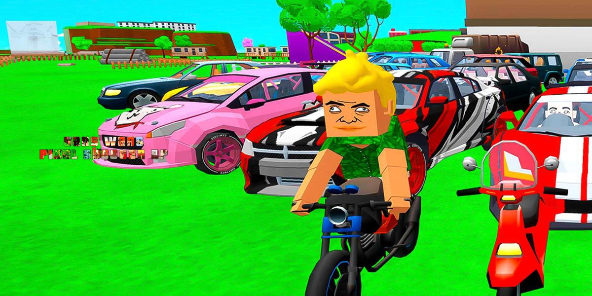 Play Gangs Wars: Pixel Shooter RP Online for Free on PC & Mobile | now.gg