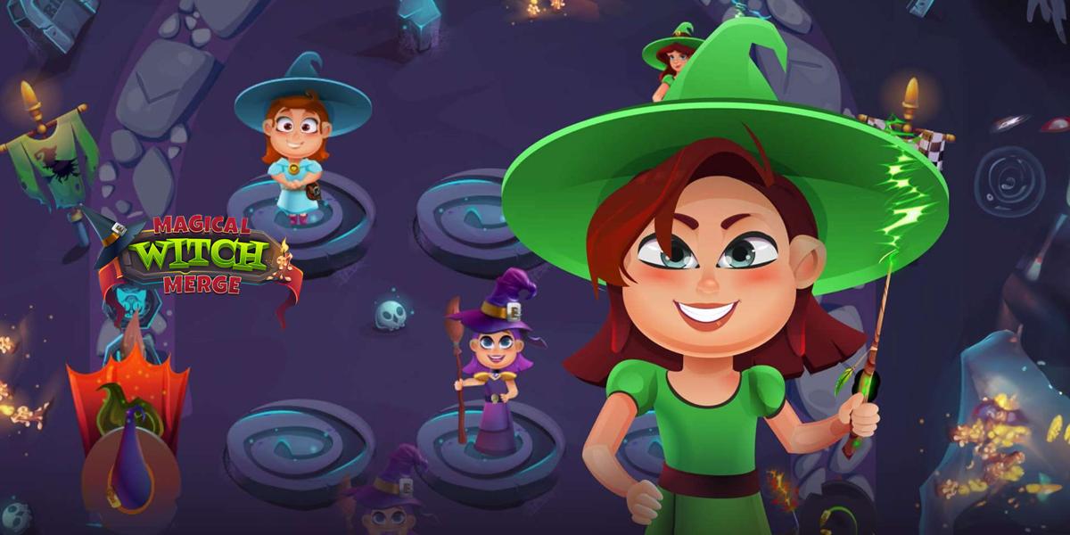 Play Magical Witch Merge Online for Free on PC & Mobile | now.gg