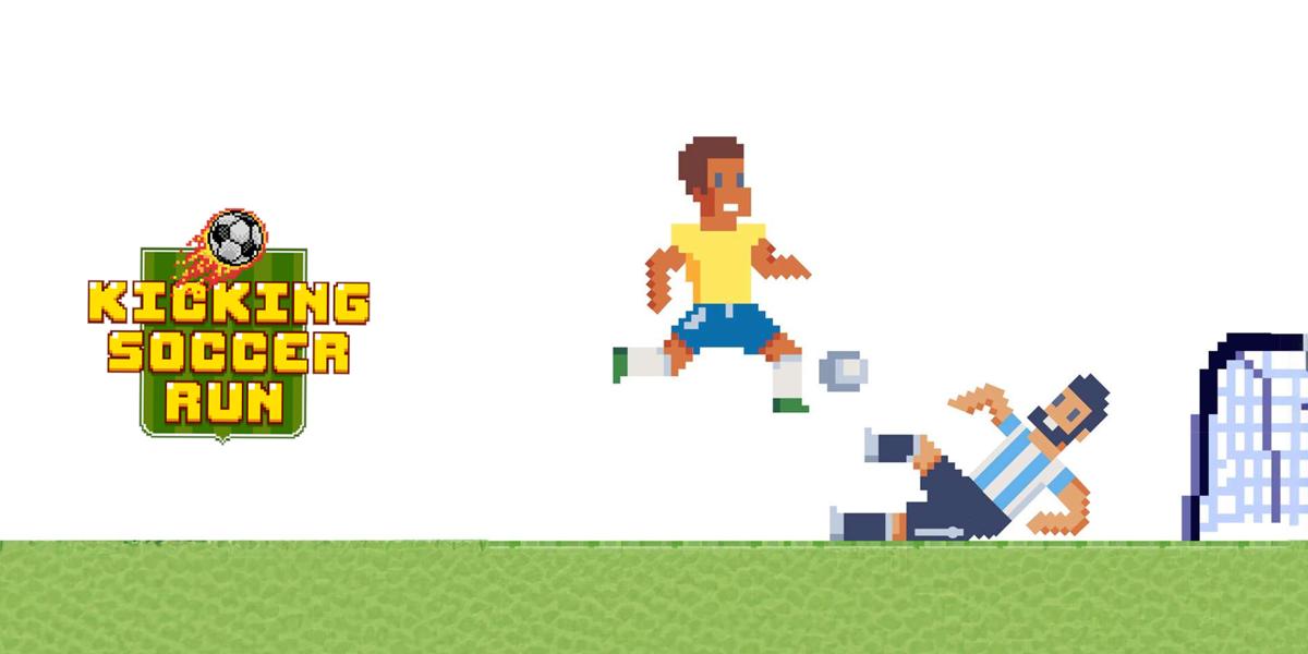 Play Kicking Soccer Run Online for Free on PC & Mobile | now.gg