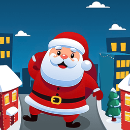 Play Santa City Run online for Free on PC & Mobile | now.gg